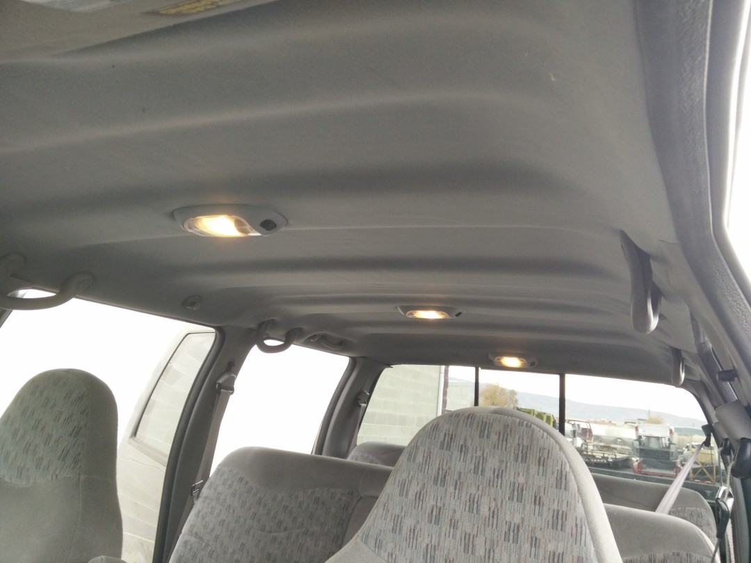 Ford F250 6 door interior - Stretch My Truck