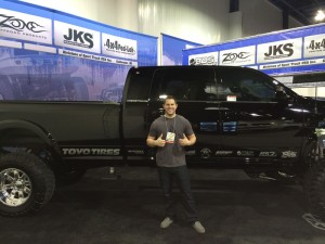 Mega Cab Long Bed at SEMA - Stretch My Truck